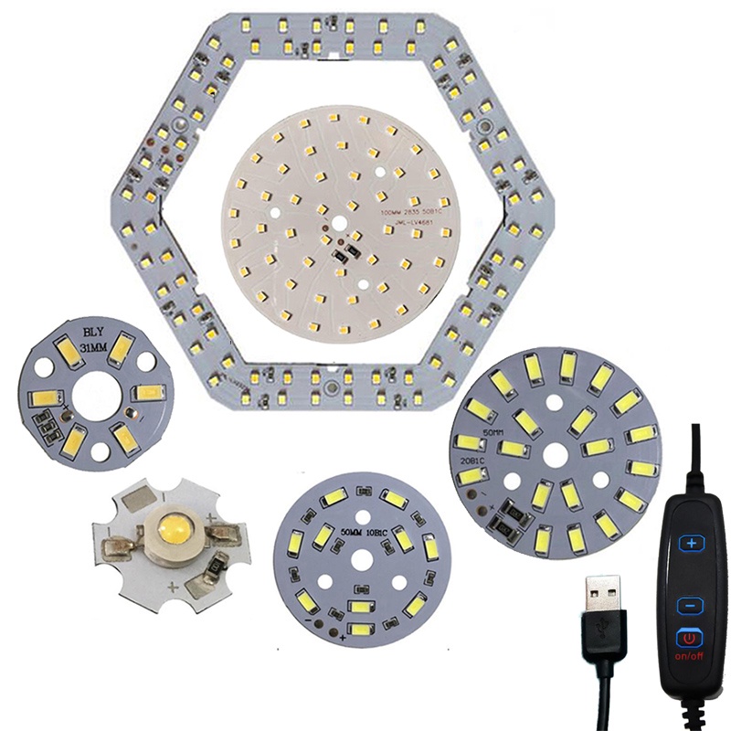 DC 5V usb LED chip Beads 2w 3w 5w 10W Surface Dimmable bulb Light Source SMD 5730 Light single ...