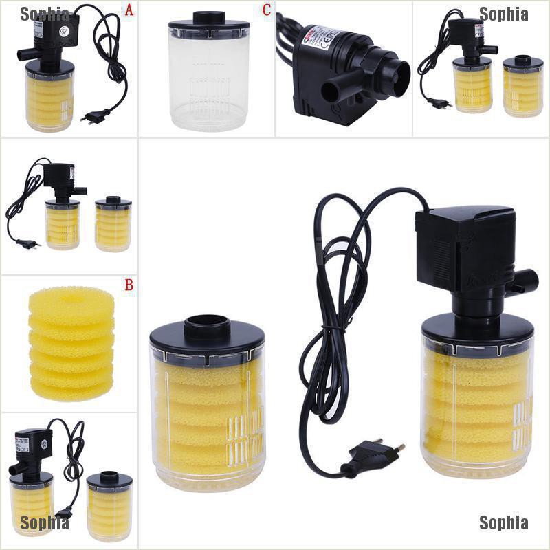 Sophia Submersible Water Internal Filter Pump For Aquarium Fish Tank ...