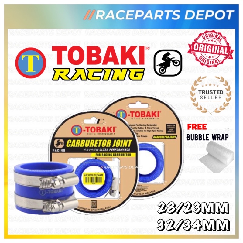 TOBAKI Carburetor Joint Hose Racing ( 28MM/30MM & 32MM/34MM ) | Shopee ...
