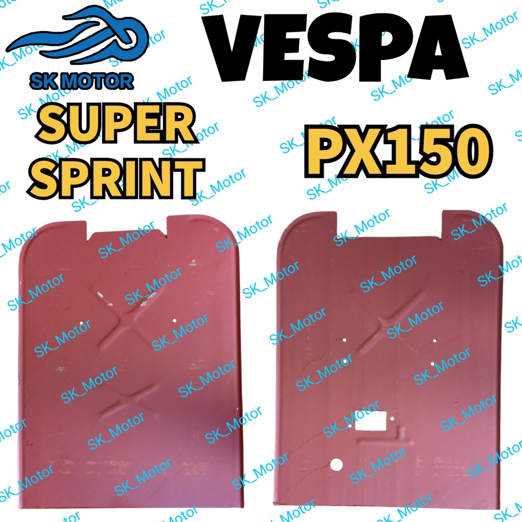Vespa SUPER / SPRINT / PX150 P150X PX Floor Plate Board Lantai Plat ...