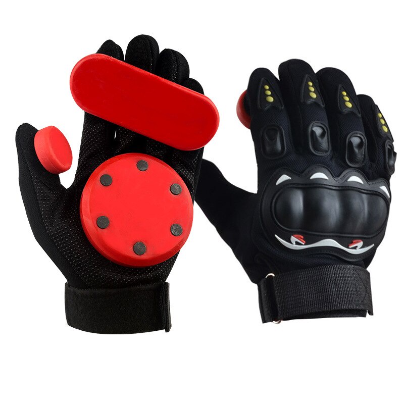 New Longboard Gloves Downhill Slide Gloves Fire Stone Flint Sparks ...
