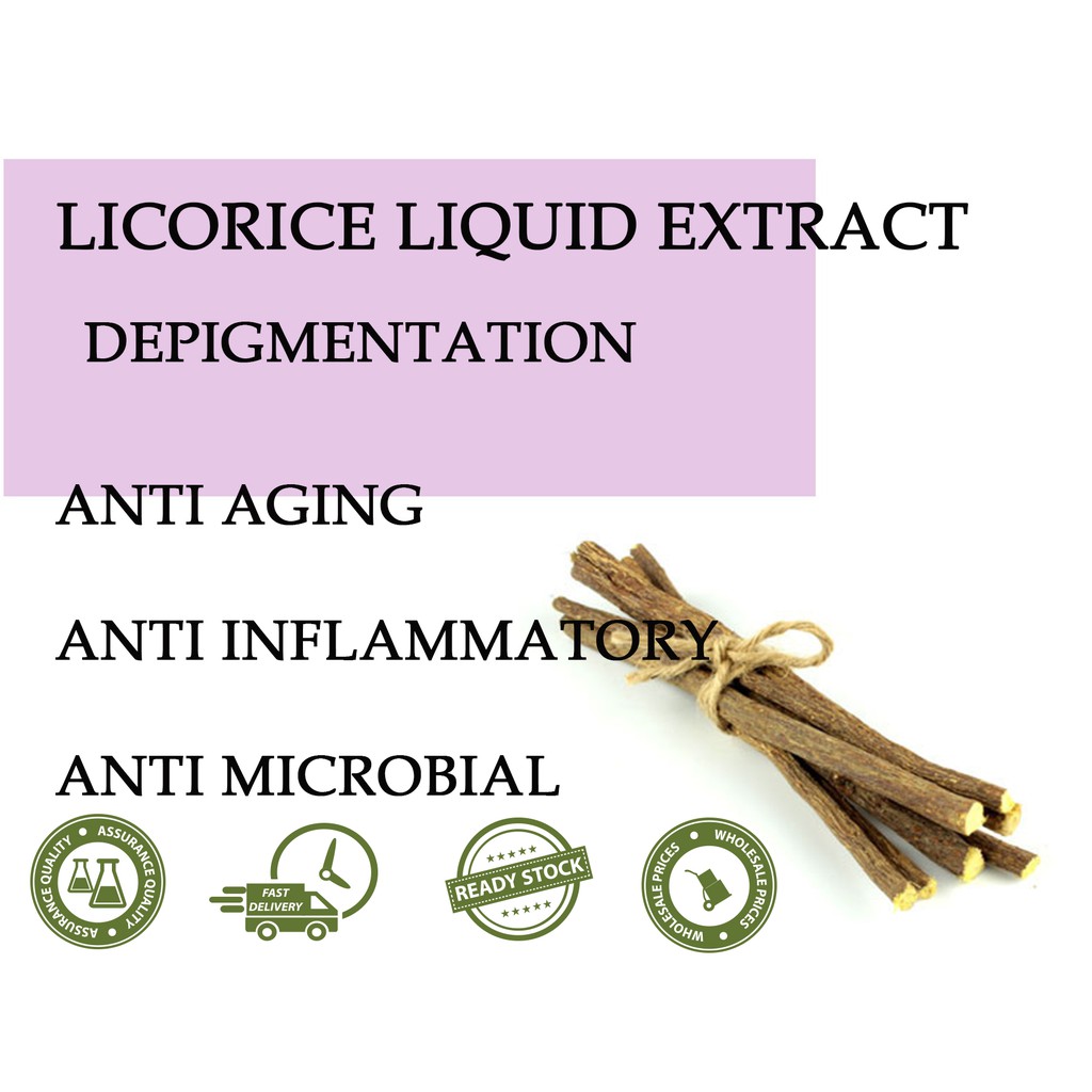 Licorice Liquid Extract (Paraben Free) | Shopee Malaysia