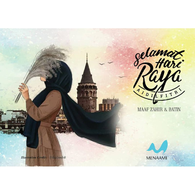 Poskad | Kad Raya | Raya Greetings Card 2024 | Shopee Malaysia