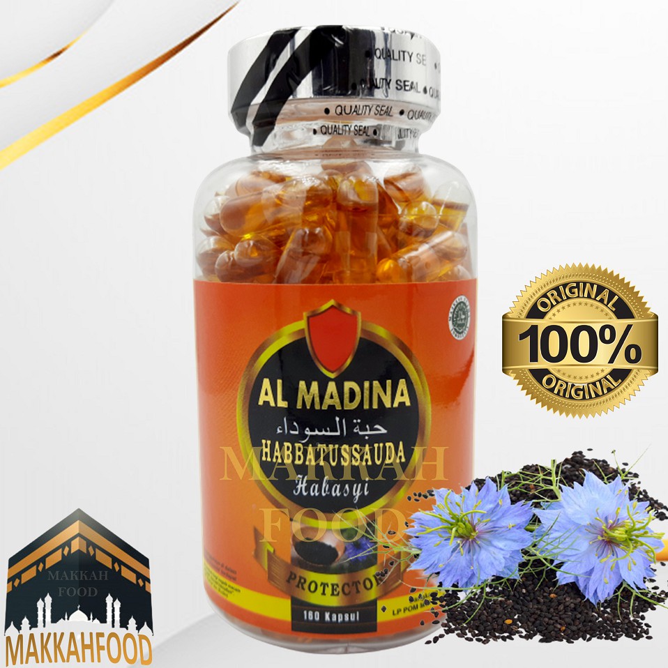 AL MADINA HABBATUSSAUDA (BLACK SEED) 160Kapsul | Shopee Malaysia