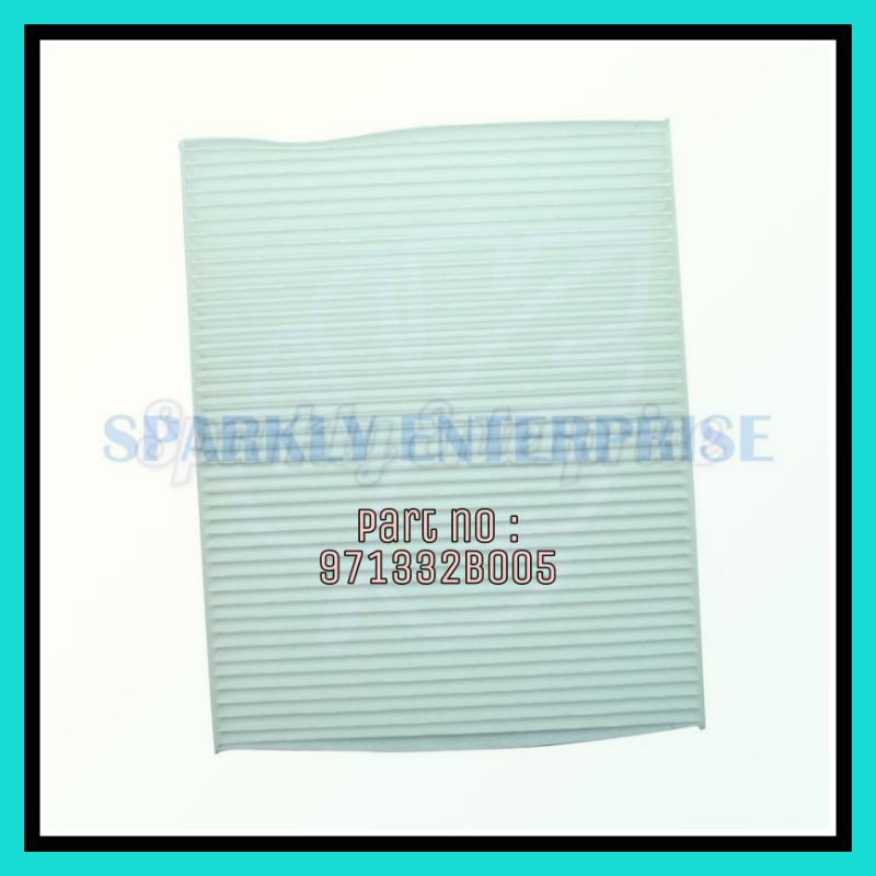 HYUNDAI SANTAFE 10'Y AIRCOND FILTER 97133-2B005 | Shopee Malaysia