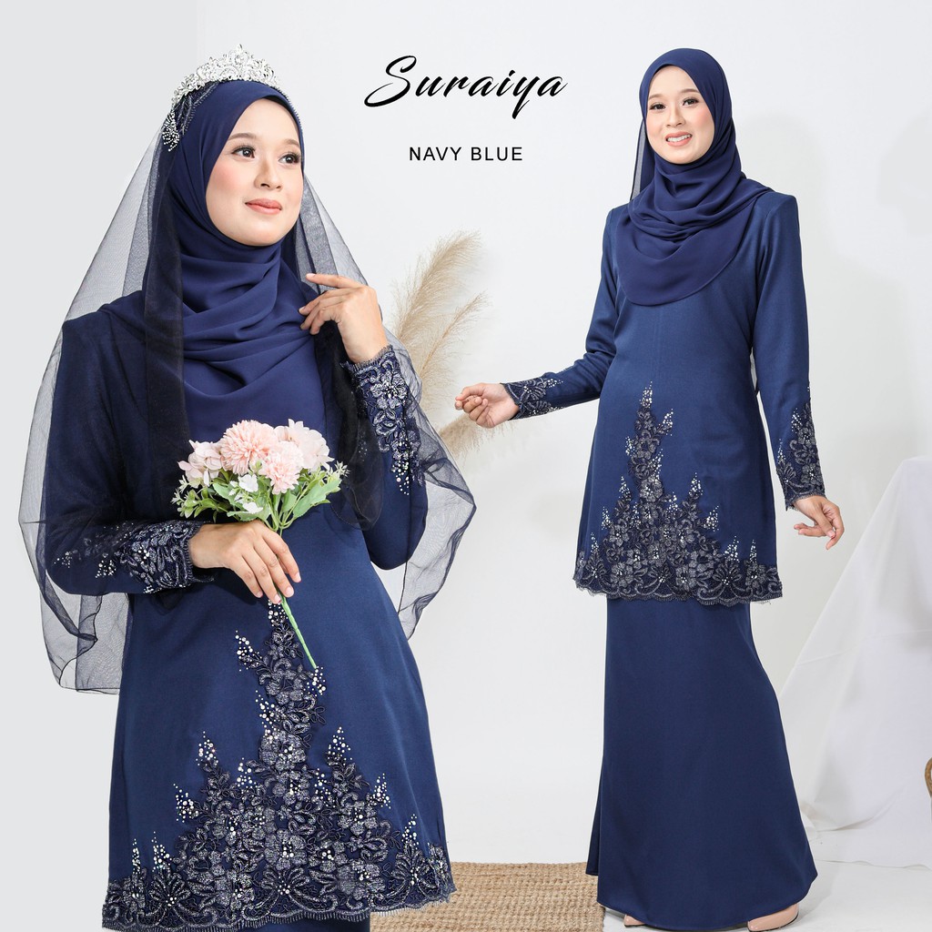 BAJU KURUNG MODEN | KURUNG SURAIYA | BAJU RAYA 2023 - KURUNG VIRAL ...