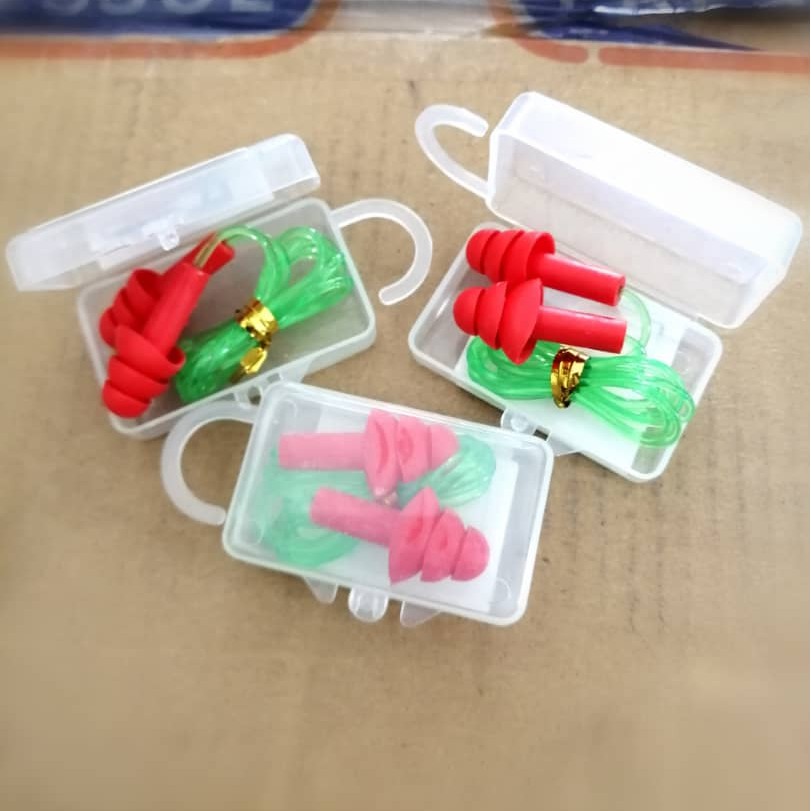 EAR PLUG WITH CORD AND CASE | Shopee Malaysia
