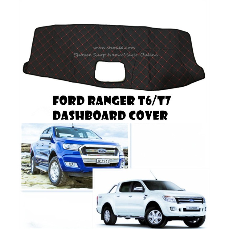 FORD RANGER T6/T7 DASHBOARD COVER | Shopee Malaysia