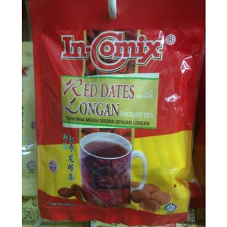 IN-COMIX INSTANT TEA RED DATES WITH LONGAN TEH KURMA MERAH SEGARA ...