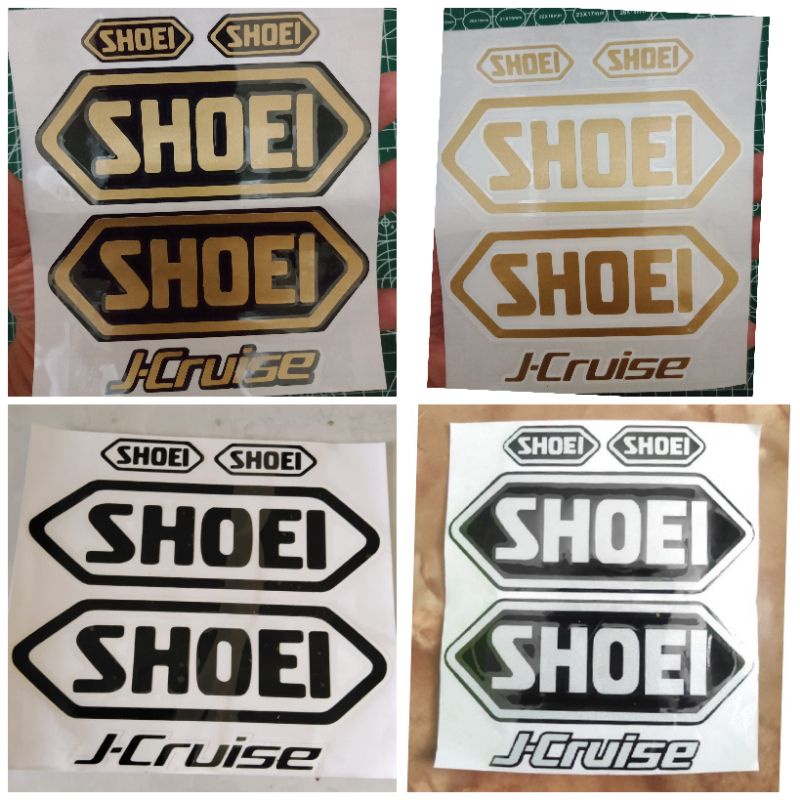 Shoei j cruise Helmet Sticker | Shopee Malaysia