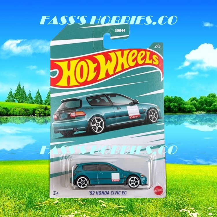 *B-D HOT WHEELS 2022 HONDA THEMED AUTOMOTIVE 92' HONDA CIVIC EG HONDA ...