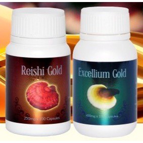 REISHI GOLD & EXCELLIUM GOLD BY GANO EXCEL (100capsule) | Shopee Malaysia