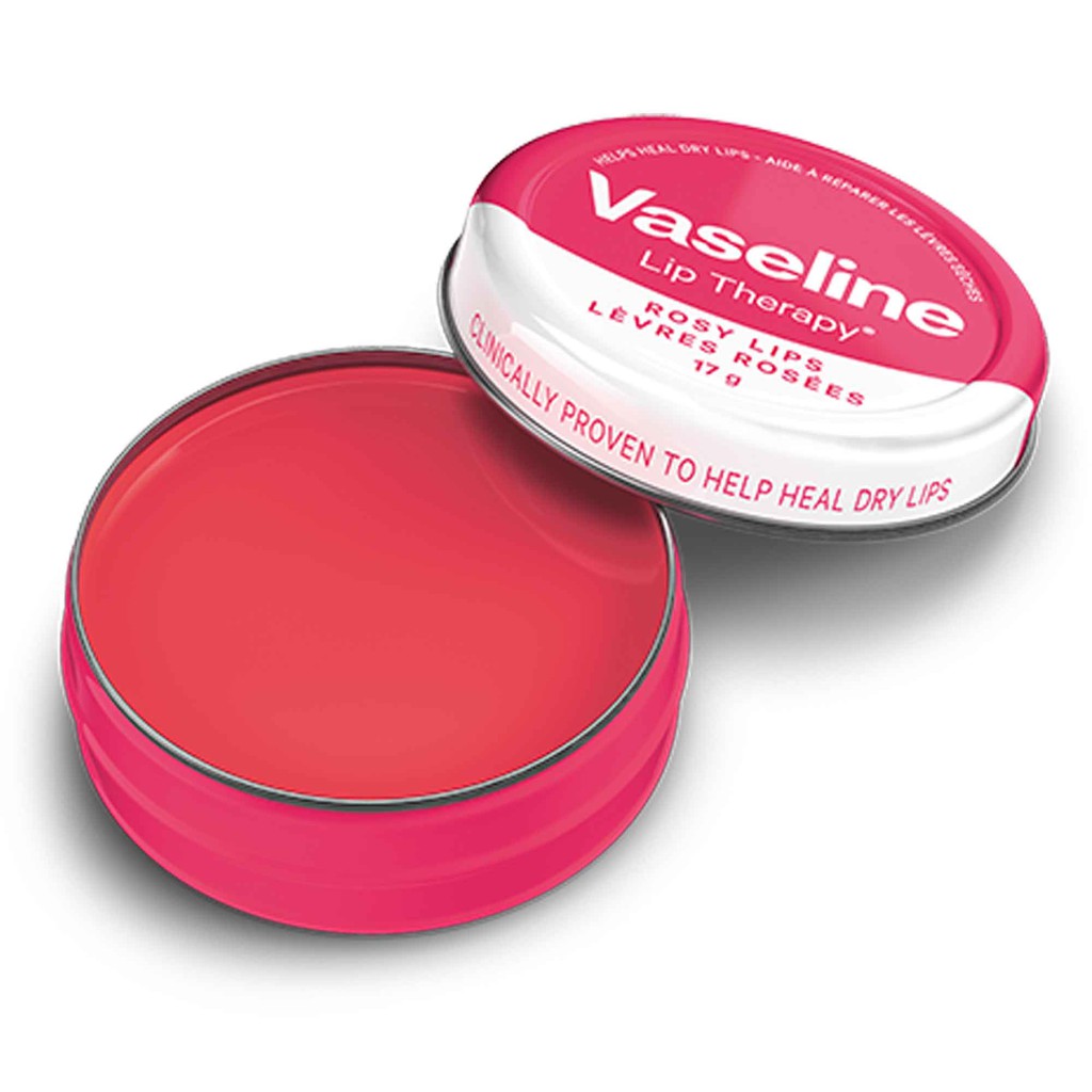 VASELINE® LIP THERAPY ROSY LIPS TIN | Shopee Malaysia