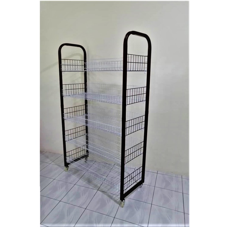 (5577)5 Tier Heavy Duty Rack/5 tingkat storage rack wm-5577 | Shopee ...