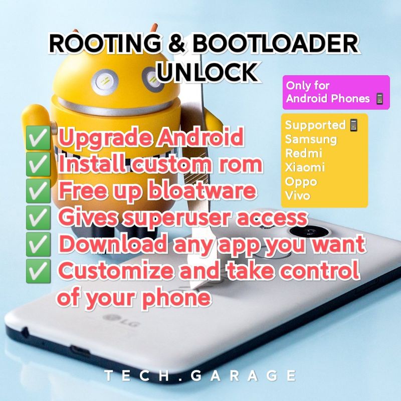 Rooting & Bootloader Unlock for Android Phone 📱 | Shopee Malaysia
