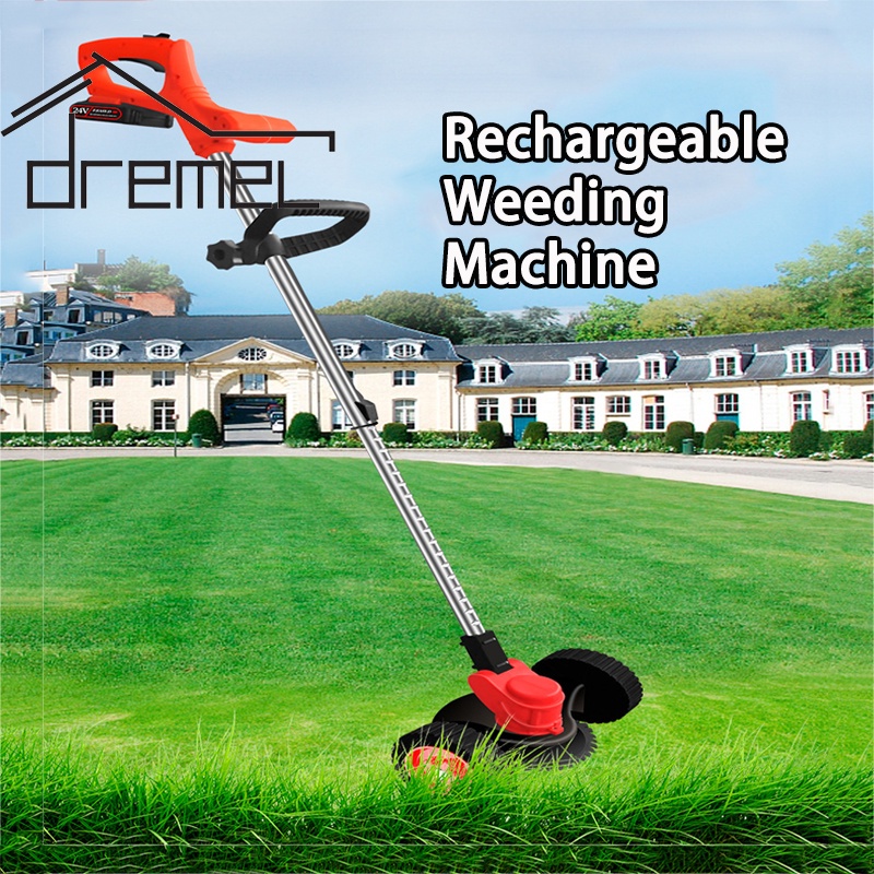 DREMEL Rechargeable Push Wheel Orchard Pruning Machine Lawn Mower ...