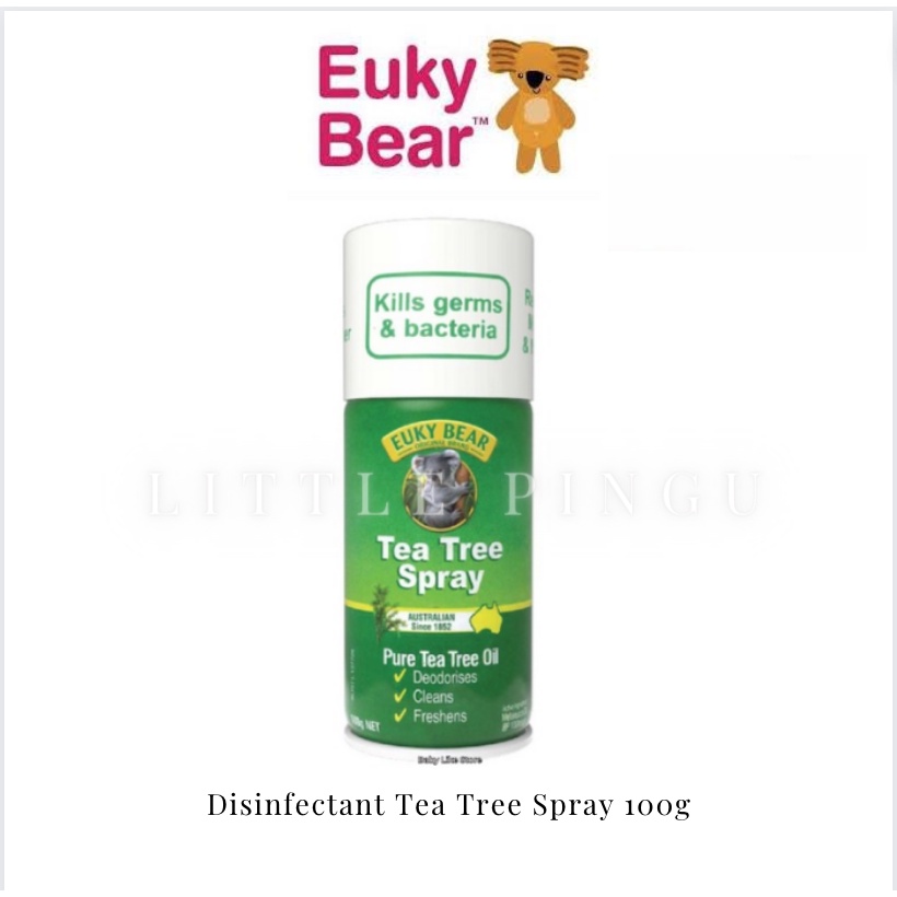 EUKY BEAR Disinfectant Tea Tree Spray 100g | Shopee Malaysia