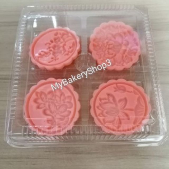 Mooncake Case Food Storage Case With Cover 10pcs 透明包装盒 | Shopee Malaysia