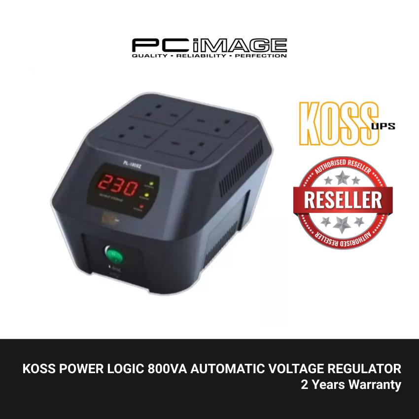 KOSS POWER LOGIC 800VA AUTOMATIC VOLTAGE REGULATOR | Shopee Malaysia