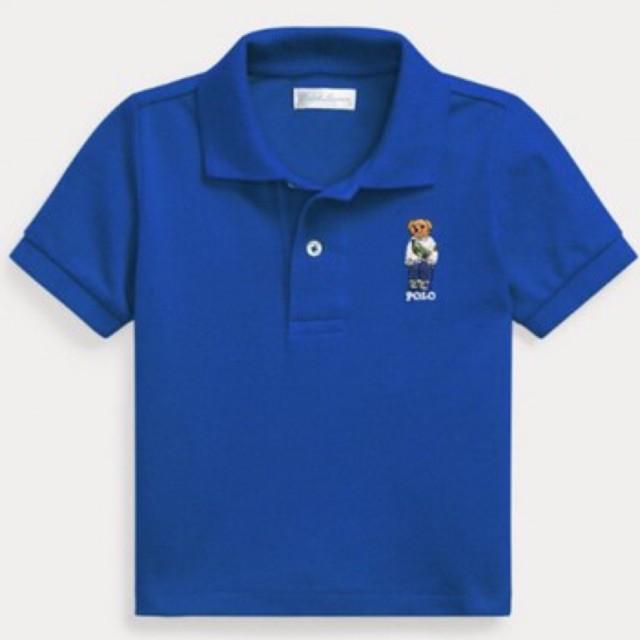 [NEW] Ralph Lauren Fanny Pack Bear Cotton Polo (Size: 24M) | Shopee ...