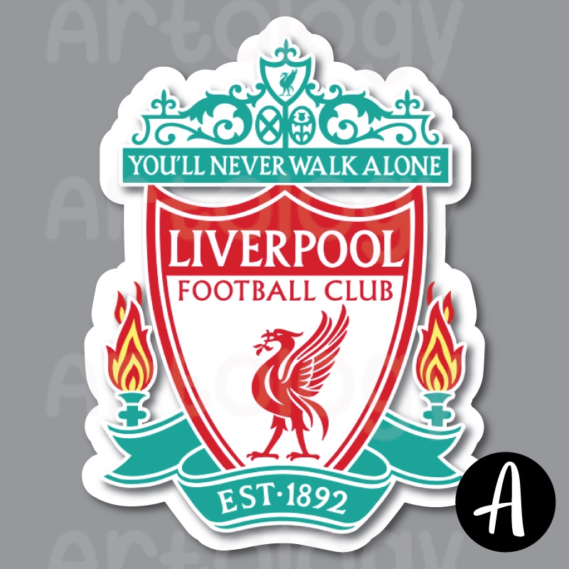 MINIMAL [@Rp 3,500, Minimum Buy 3] Liverpool Sticker Waterproof English ...
