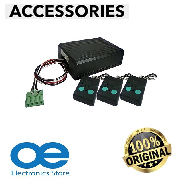 Alarm RF Remote Control Set ( x 3pcs Remote Keychain) | Shopee Malaysia