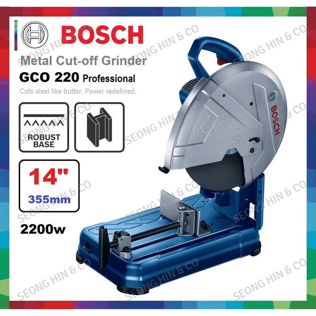 BOSCH GCO220 METAL CUT-OFF SAW c/w CUTTING DISC GCO 220 | Shopee Malaysia
