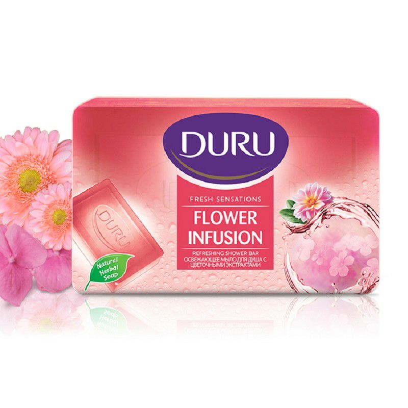 Duru Sabun Flower Infusion Herbal Soap (Anti Acne pimple) - 150g ...