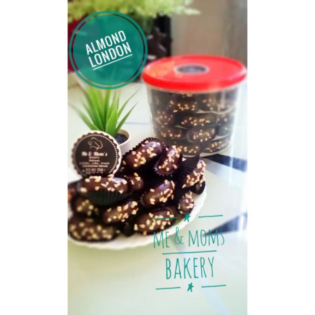 Biskut Almond London (50 pcs) | Shopee Malaysia