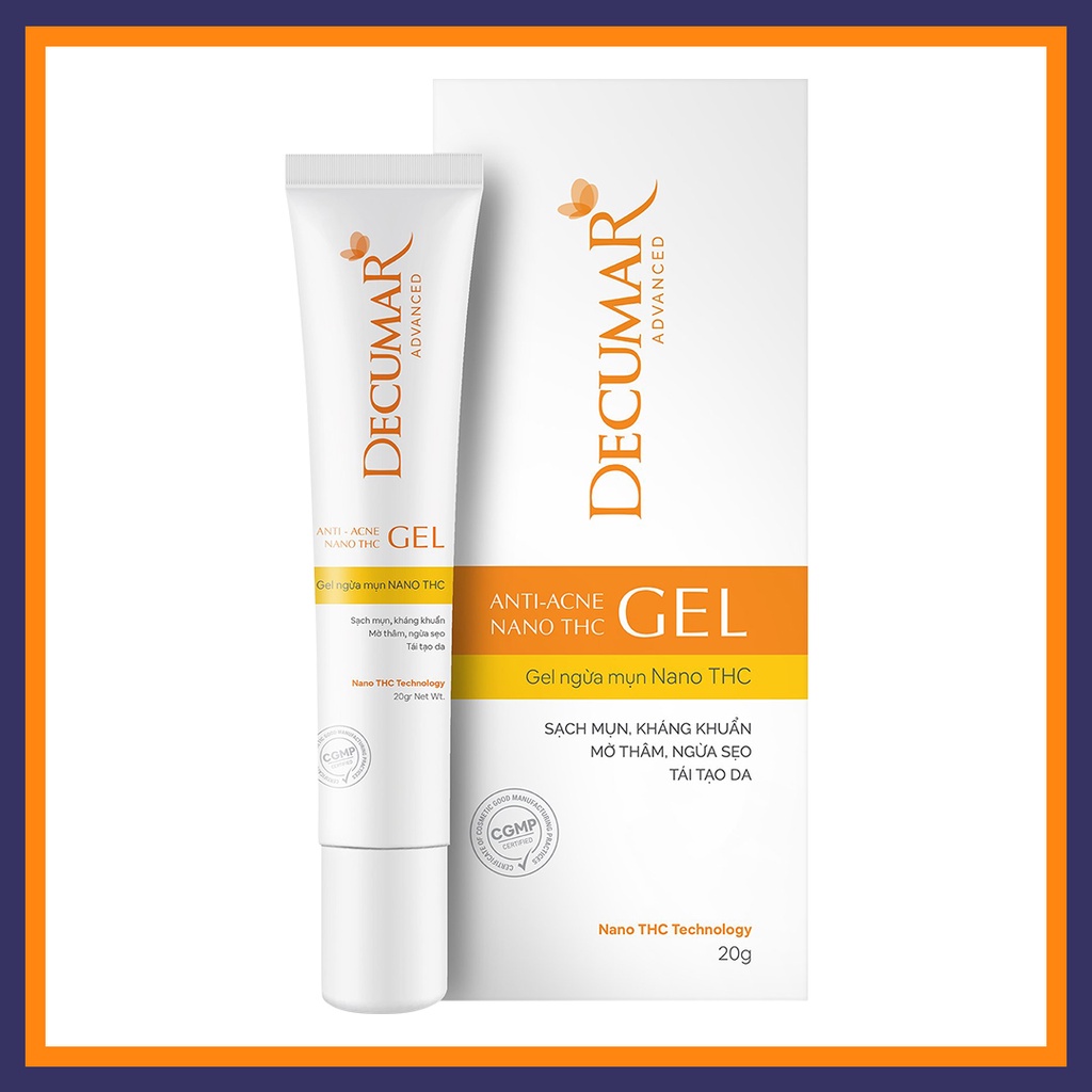 Decumar Advanced White Turmeric Gel 20gr helps to brighten acne ...