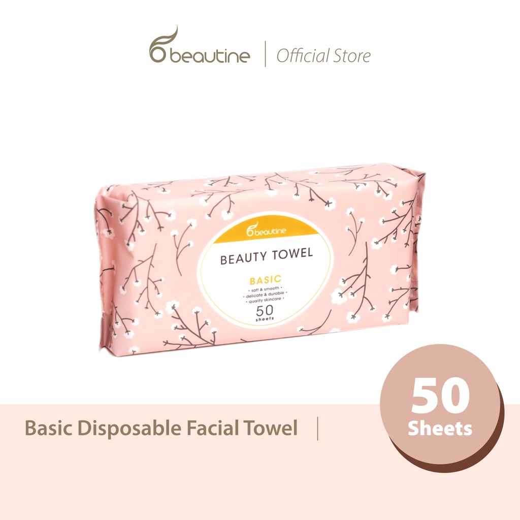 Beautine Basic Disposable Facial Towel | Shopee Malaysia