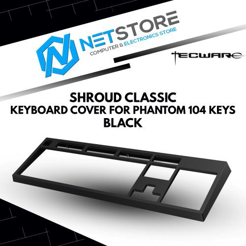 TECWARE SHROUD CLASSIC MAGNETIC KEYBOARD COVER FOR PHANTOM 104 KEYS ...