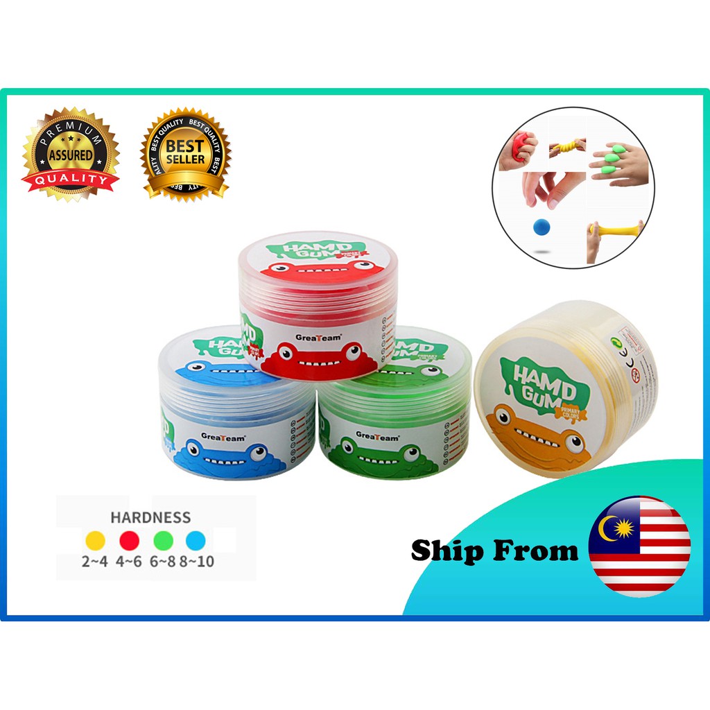 Therapy Putty Hand Strength Finger Flexible Training Mud Rehabilitation ...