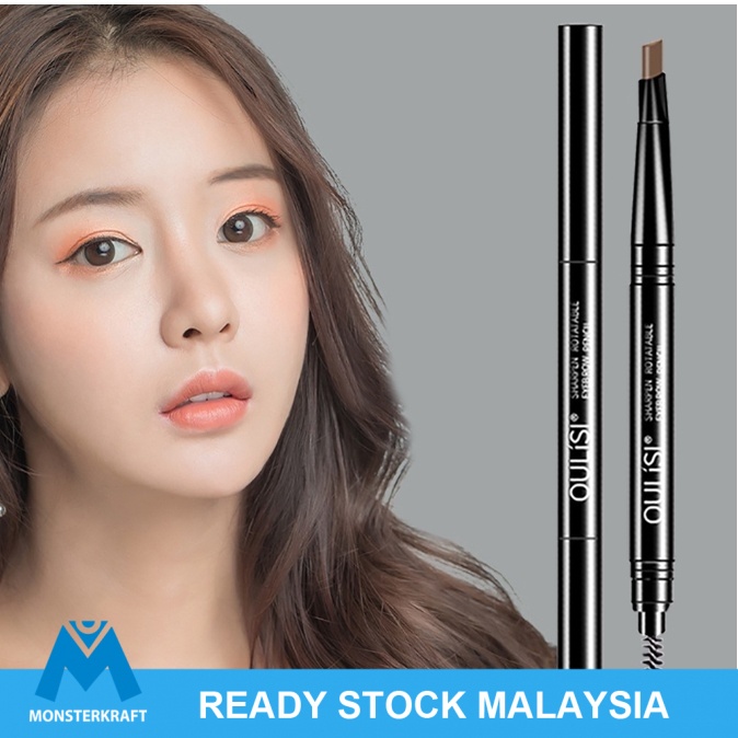 OULISI Eyebrow Pencil Cosmetics Make-up Natural Long-lasting Double ...