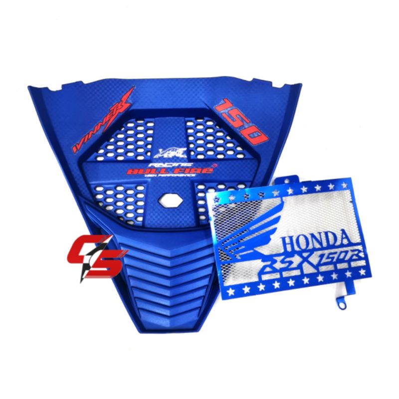 RSX 150 RSX150 WINNER X ENGINE COVER & COOLANT NET RADIATOR COVER ...