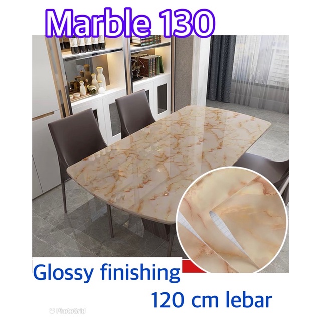 (Free pos) 120cm BIG marble sticker PVC LARGE wallpaper waterproof ...