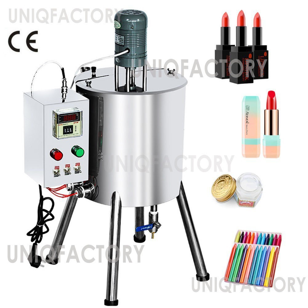 Lipstick Heating Stirring Liquid Filling Machine Mixing Heater Tank Lip ...