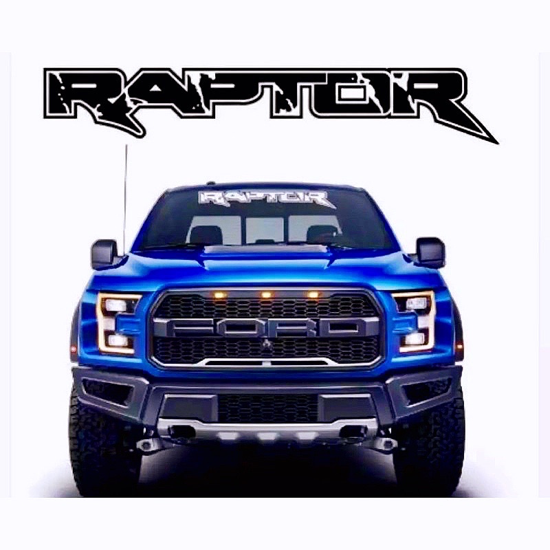 (Ready Stock )S193# Ford Ranger Raptor Car Windshield Vinyl Decal ...