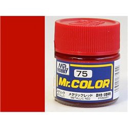 MR COLOR C75 METALLIC RED (HOBBY & MODEL KIT PAINT) | Shopee Malaysia