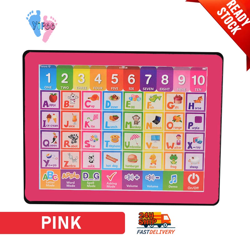 Y-pad English early learning tablet ypad mini tablet pendidikan awal ...