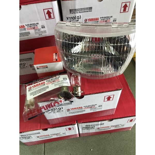 YAMAHA SS2 SS SPRINT HEAD LAMP / LAMPU DEPAN / FRONT LIGHT | Shopee ...