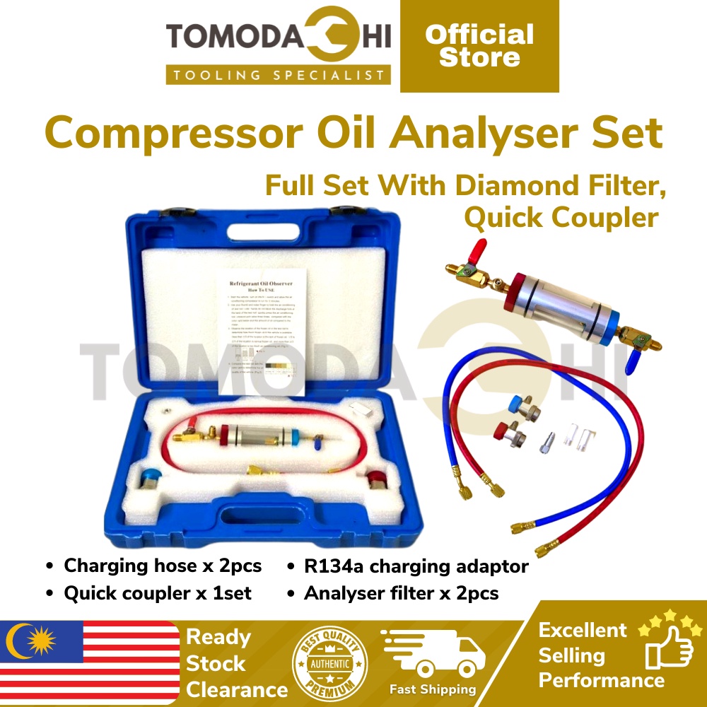 TOMODACHI Car Air Cond Compressor Aircond Oil Analyser With Diamond ...