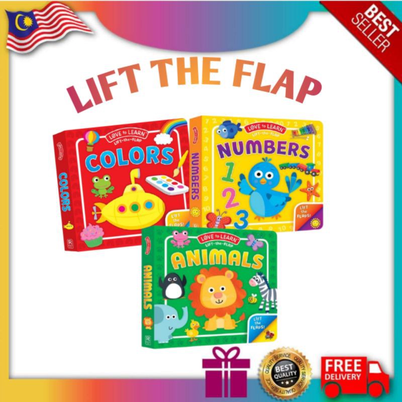 Love To Learn(Flip The Flap) | Shopee Malaysia