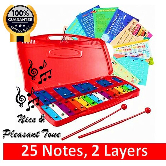 Pinkfong Classic Music Xylophone 25 Notes Alat Permainan Muzik Kanak ...