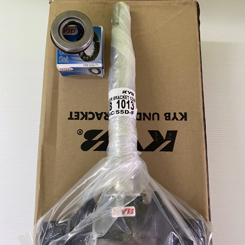 100% JAMINAN ORIGINAL KYB YAMAHA LC135 V1-V8 Y125Z Y15ZR SRL110 RXZ FZ150 FORK T STEERING STEM ...