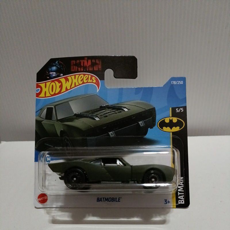 Hot Wheels Batman Batmobile (K) (Card Creased/Blister Crack) | Shopee ...