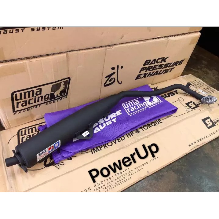 RS150 LC135 Y15ZR Y16ZR FZ150 BELANG UMA RACING BACK PRESSURE EXHAUST ...