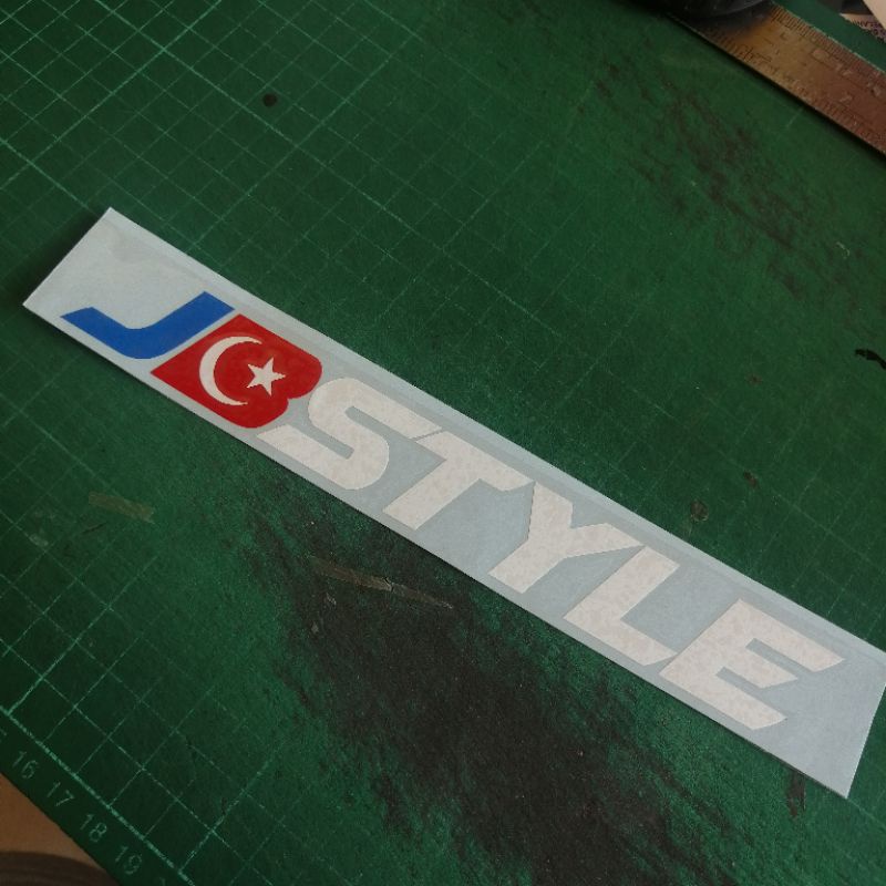 sticker JB STYLE stiker potong | Shopee Malaysia