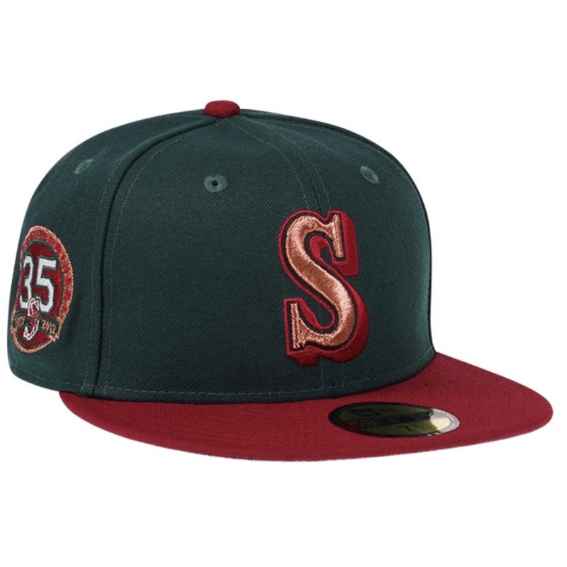 NEW ERA 59FIFTY SEATTLE MARINERS 35TH ANNIVERSARY TWO TONE FITTED CAP ...