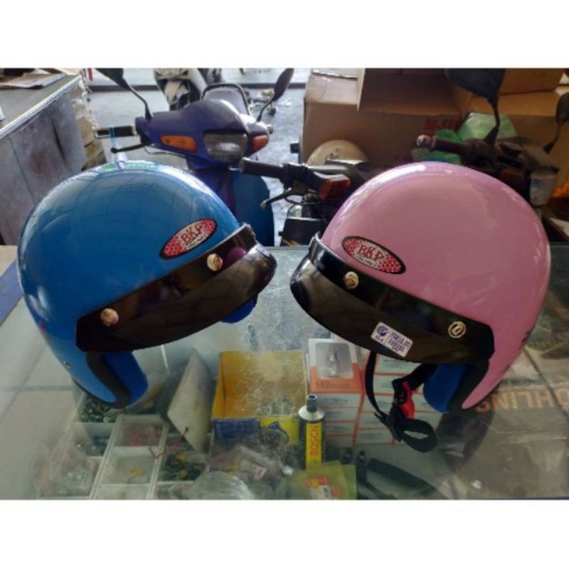 💯 original🔥🔥 BKP 💥💥 H4 kids sirim helmet size 57 topi Budak kanak-kanak ...